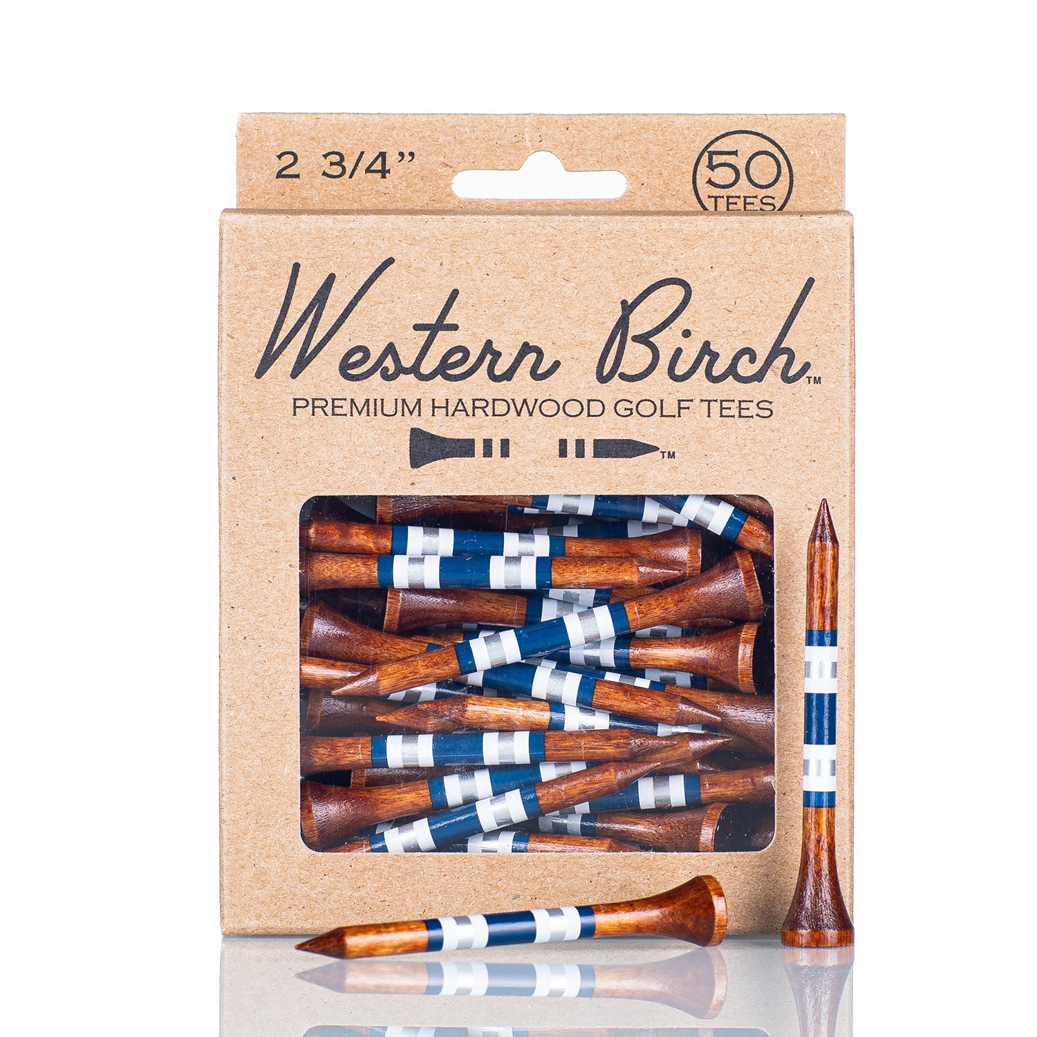 Western Birch Golf Tees