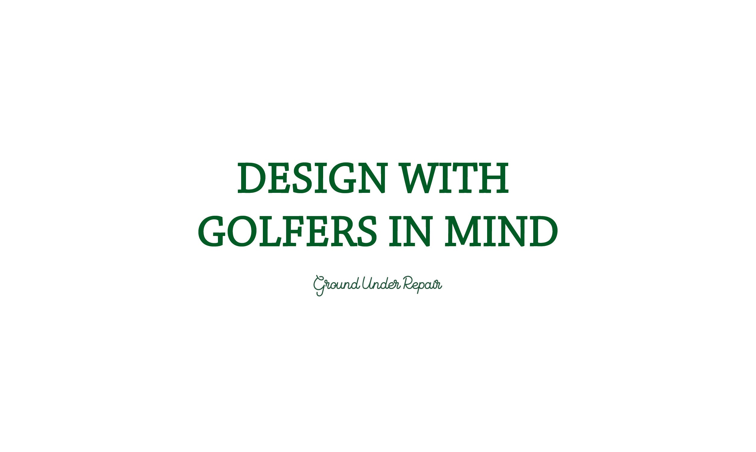 "GUR DESIGN X WESTERN BIRCH" Collection – Western Birch Golf Company
