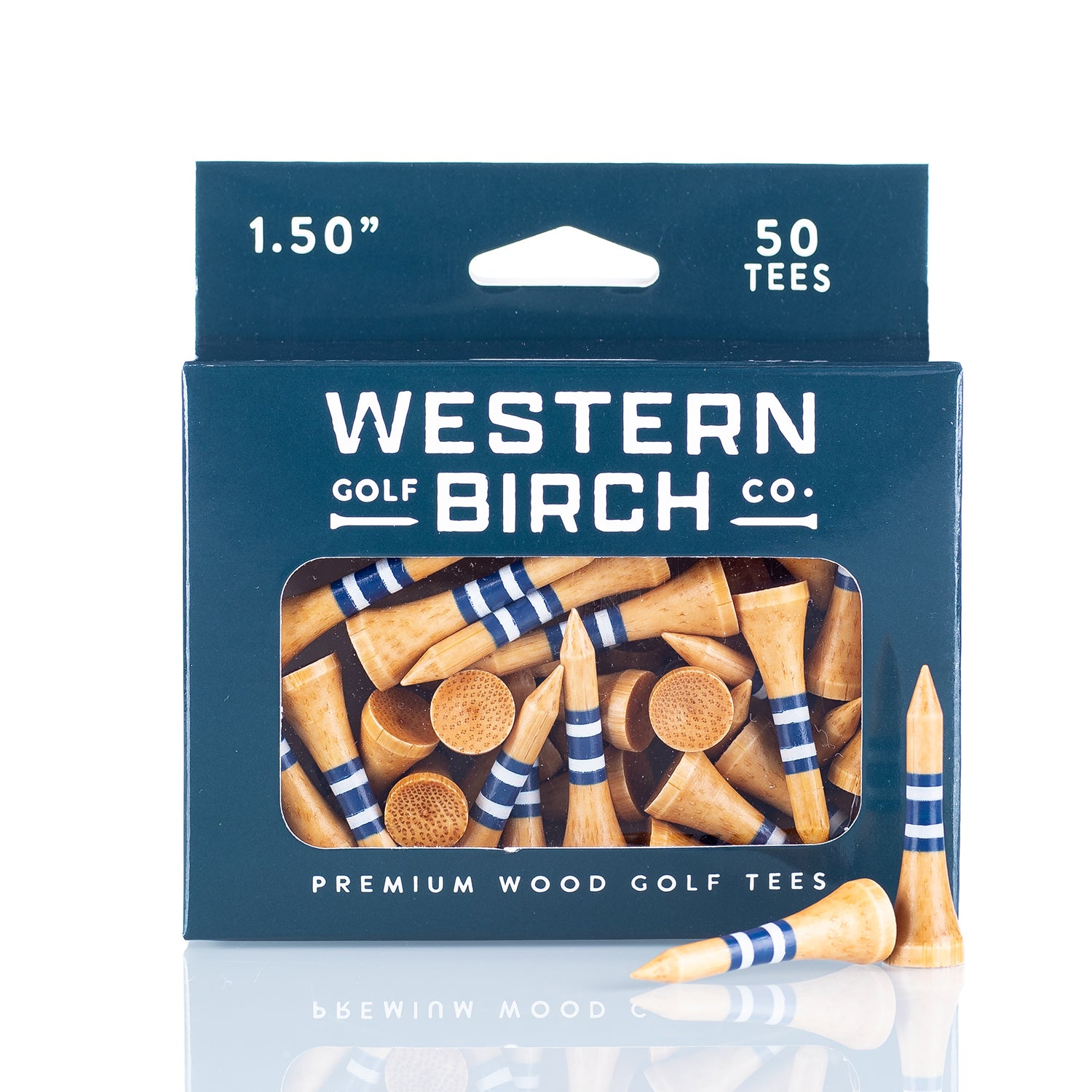Bamboo 1.50" Shortees – Western Birch Golf Company