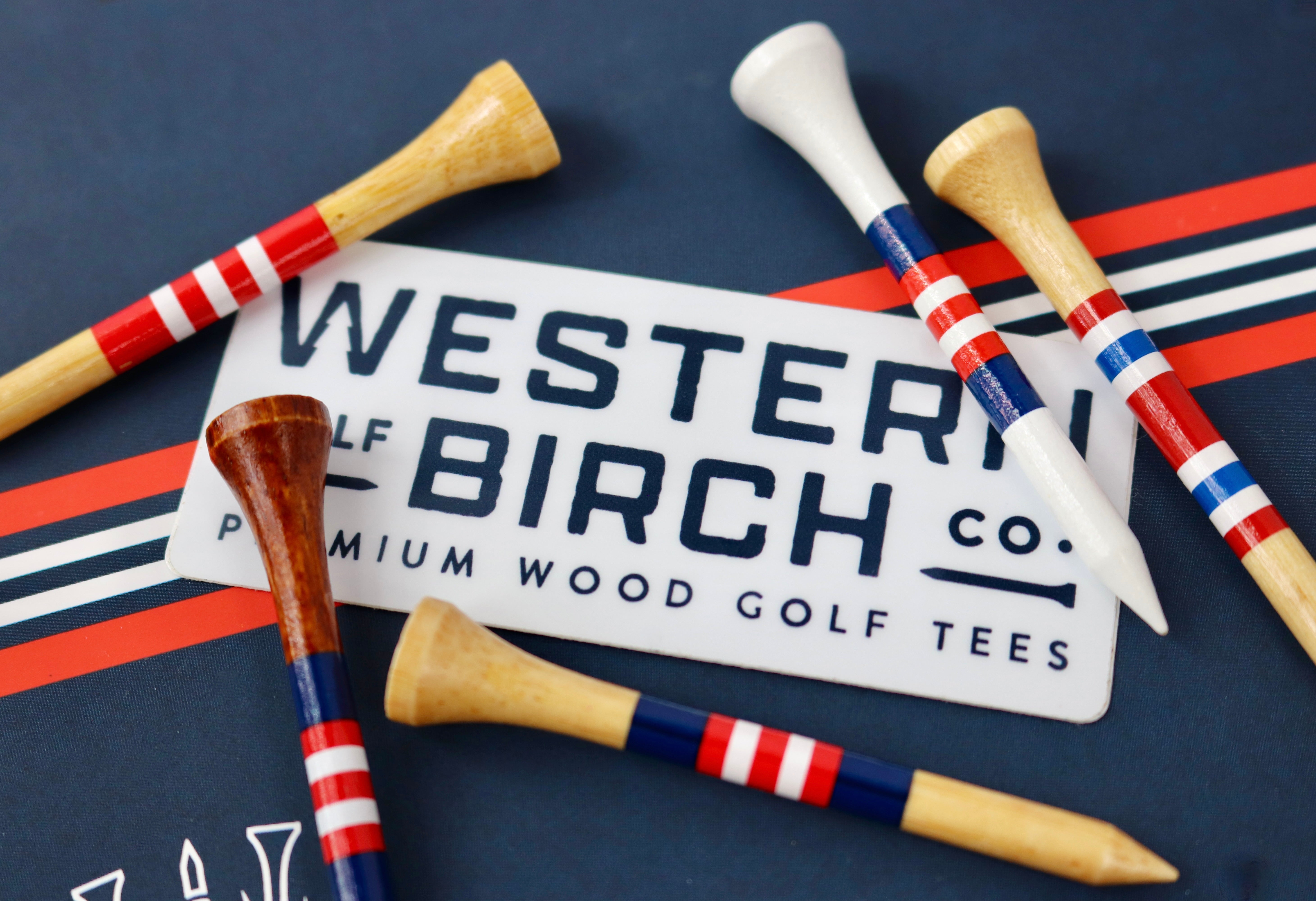 Western Birch "Stripe it!" Gift Box – Western Birch Golf Company