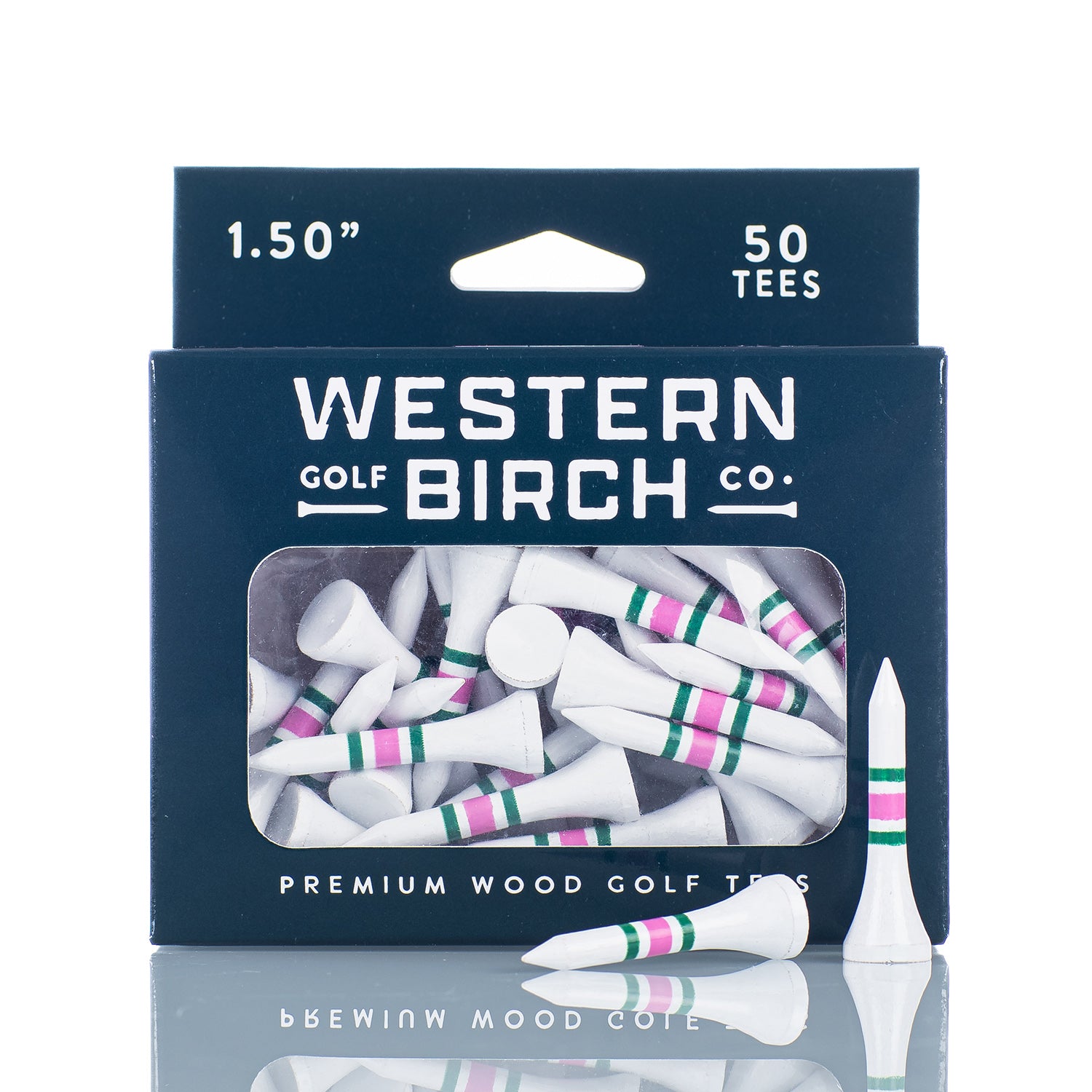 "Holly" 1.50" Bamboo Shortee – Western Birch Golf Company