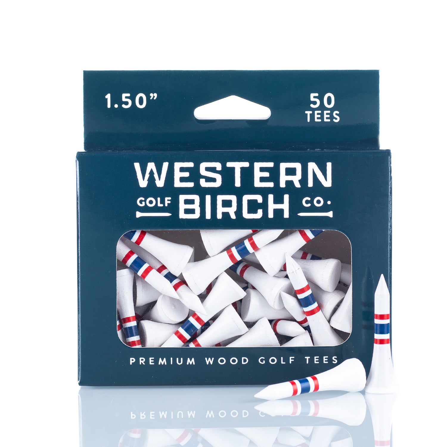 "Camaro" 1.50" Bamboo Shortee – Western Birch Golf Company