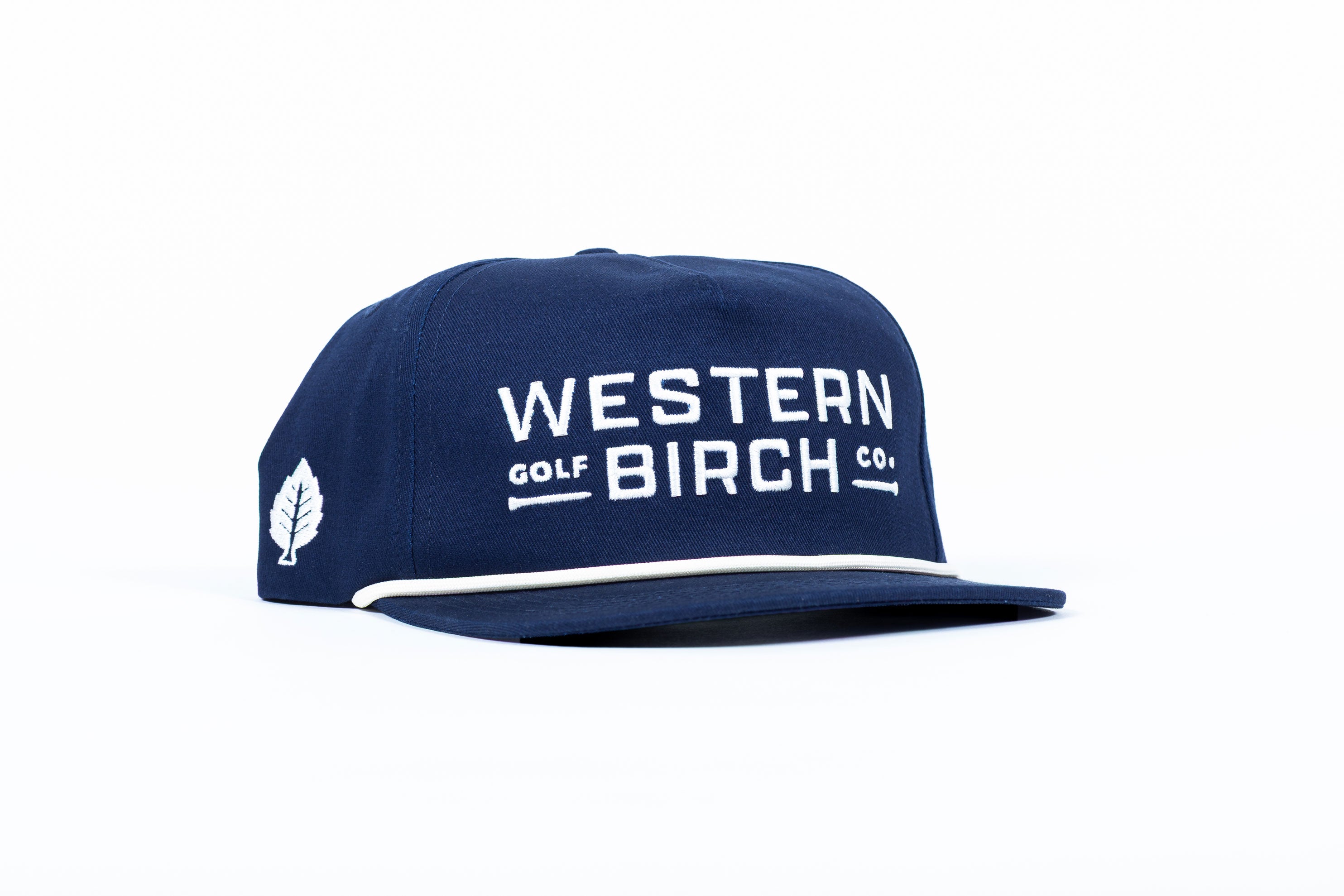 Western Birch Rope Hat & Box of Tees - Navy Blue – Western Birch Golf ...