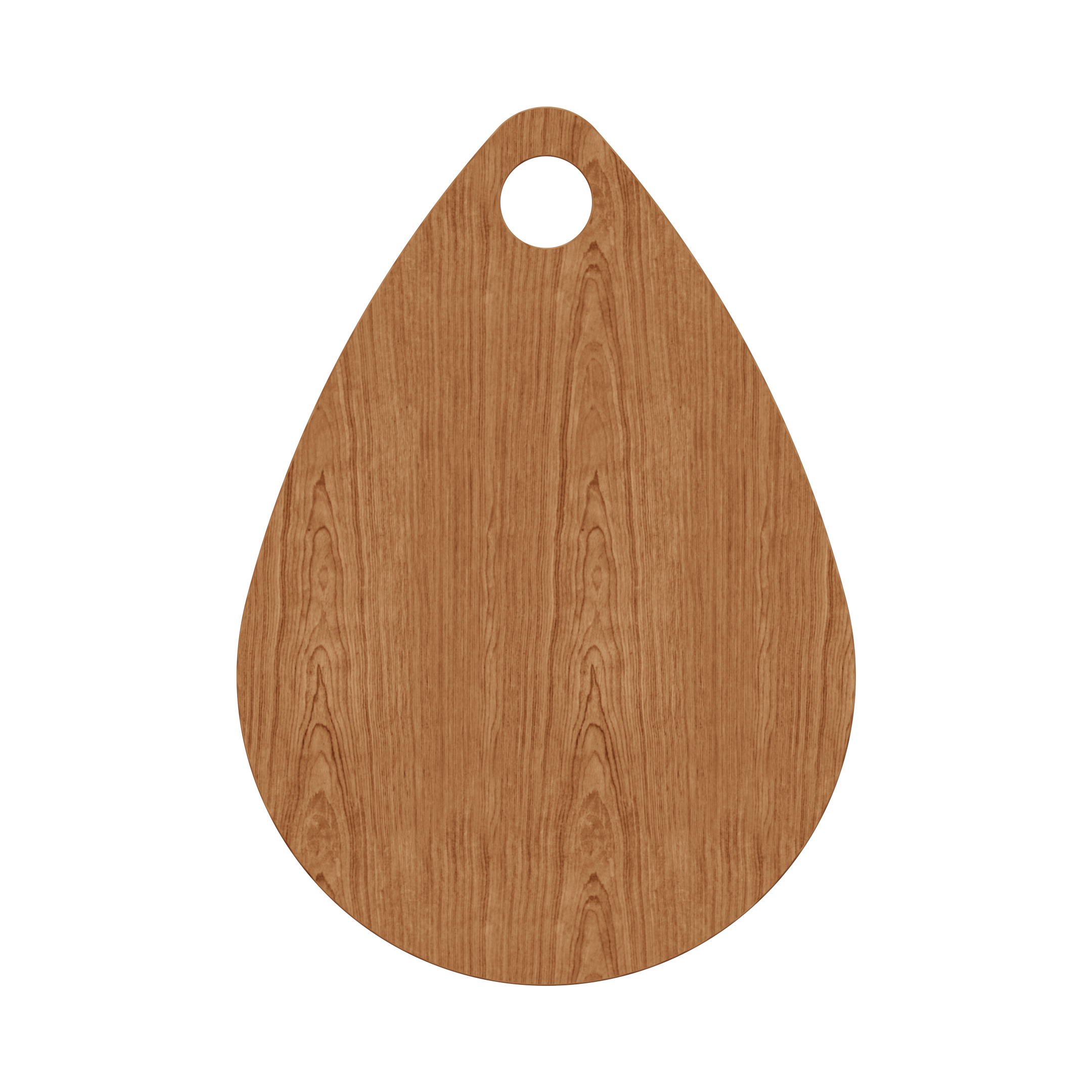 Tear Drop Bag Tag - Cherry or Maple – Western Birch Golf Company